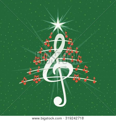 Christmas Music Notes Background Images, Illustrations & Vectors (Free ...