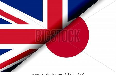 Flags Uk Japan Divided Image & Photo (Free Trial) | Bigstock