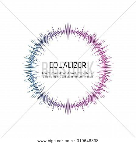 Sound Round Wave Vector & Photo (Free Trial) | Bigstock