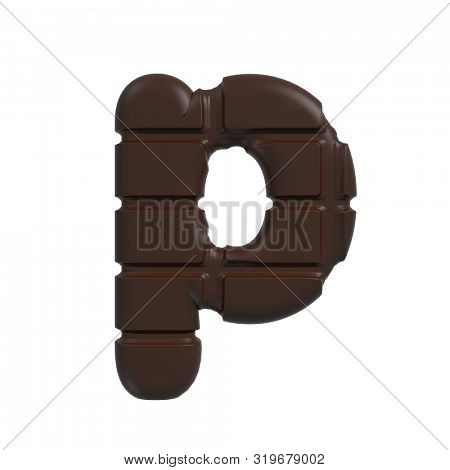 Chocolate Letter P - Image & Photo (Free Trial) | Bigstock