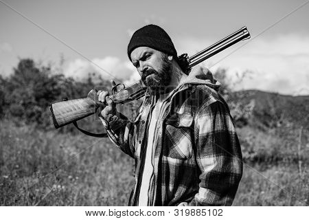 Hunter Shotgun Gun On Image & Photo (Free Trial) | Bigstock