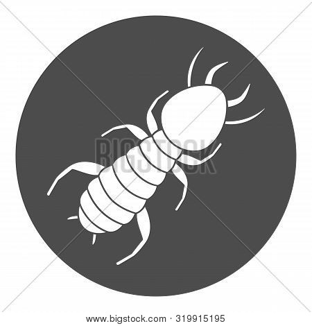Termite Icon. White Vector & Photo (Free Trial) | Bigstock