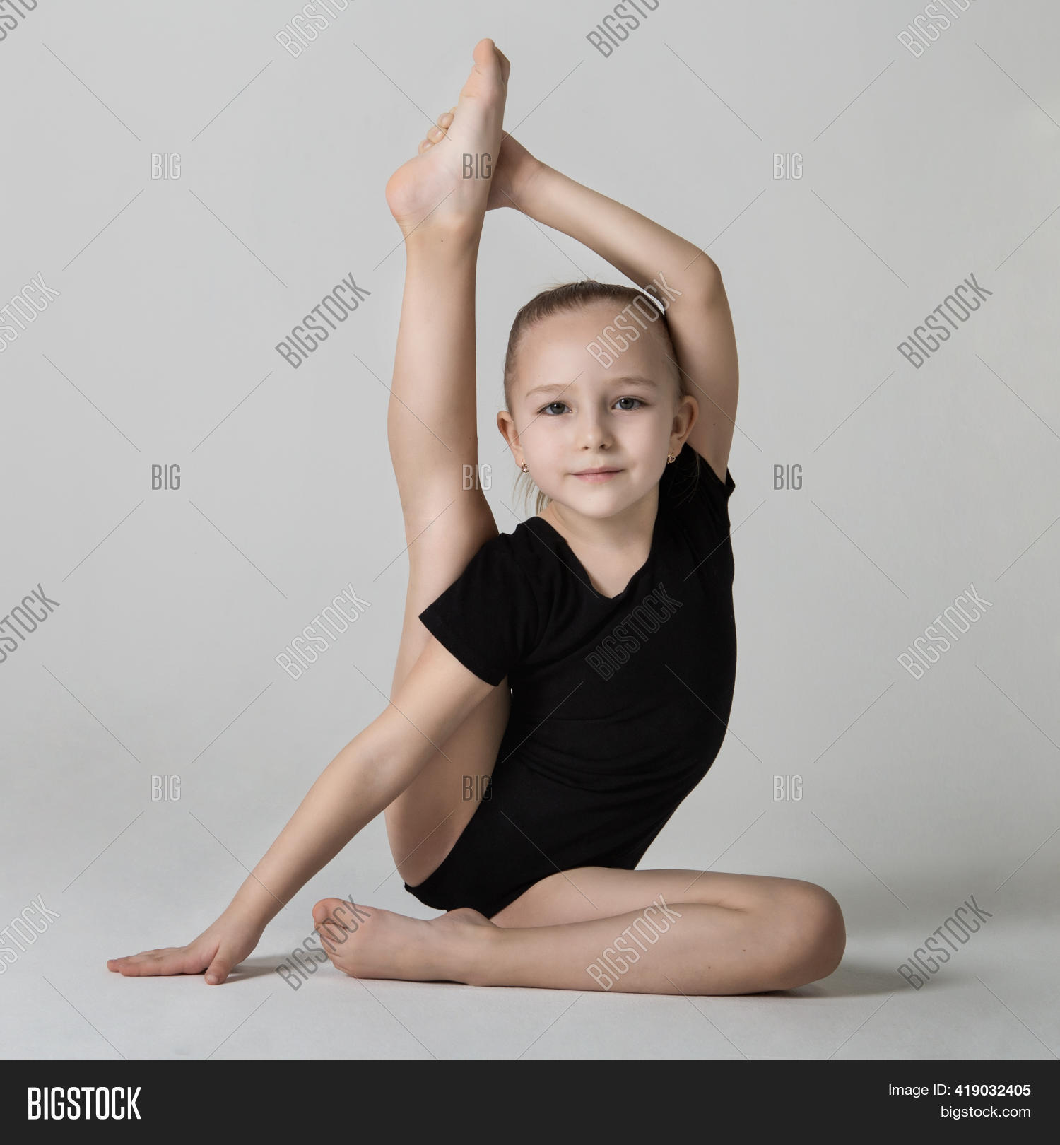 Little Gymnast Image & Photo (Free Trial) | Bigstock
