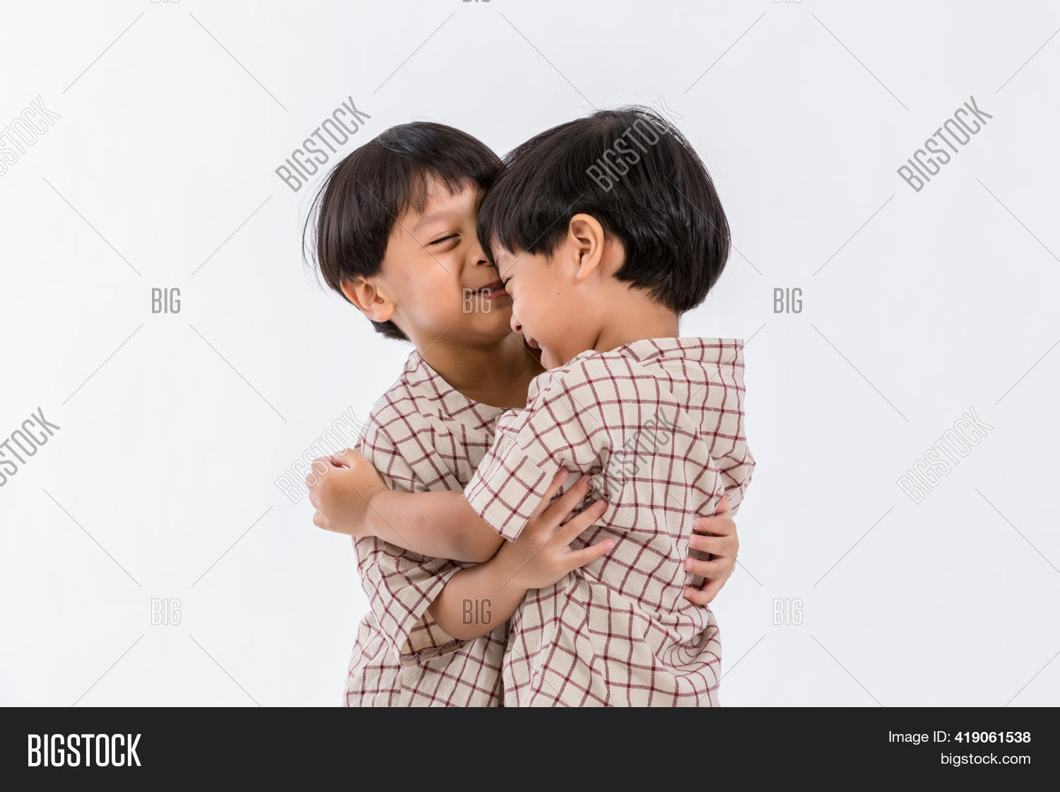 Studio Portrait Twins Image & Photo (Free Trial) | Bigstock