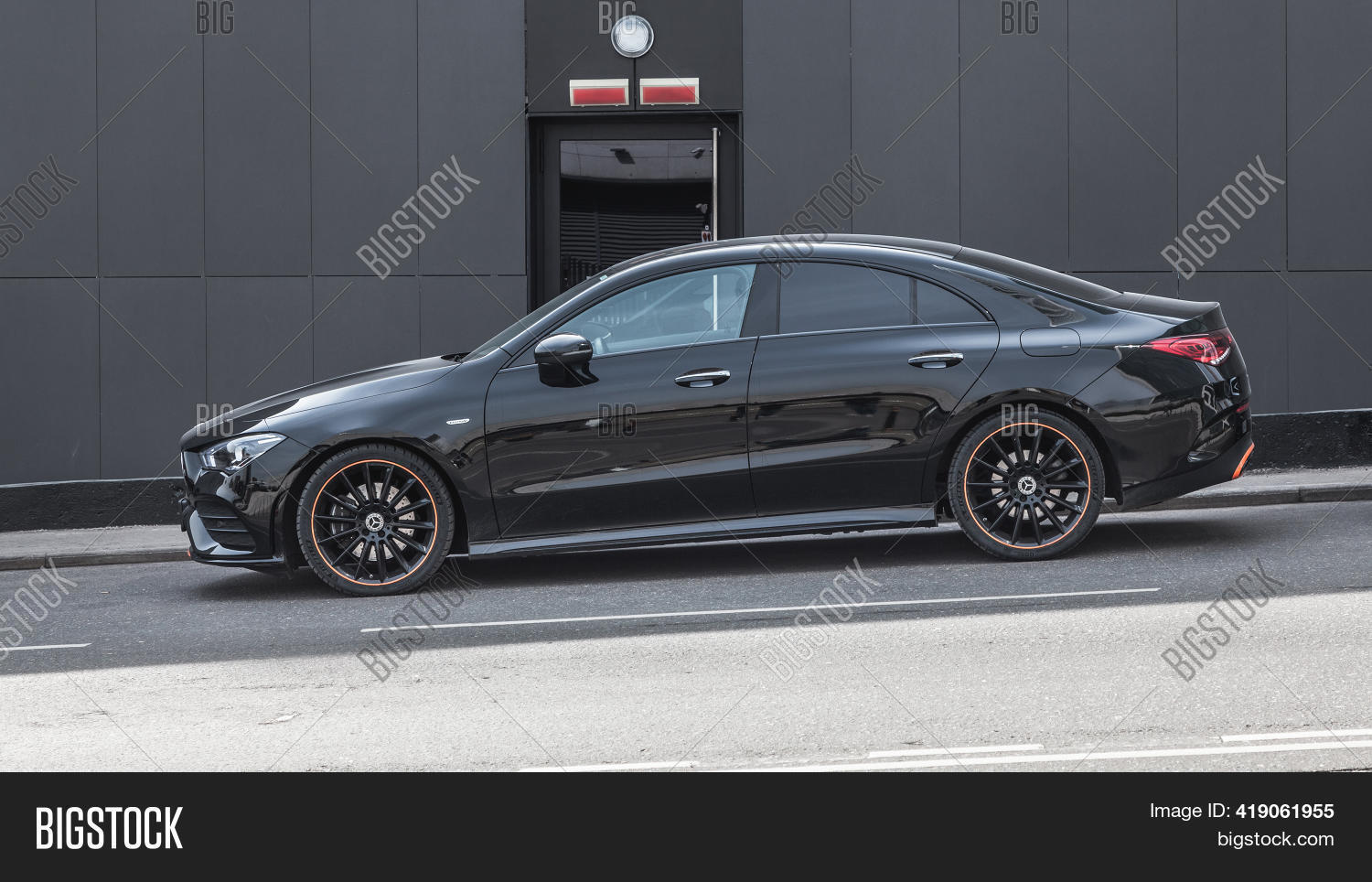 Black Mercedes-amg Cla Image & Photo (Free Trial) | Bigstock