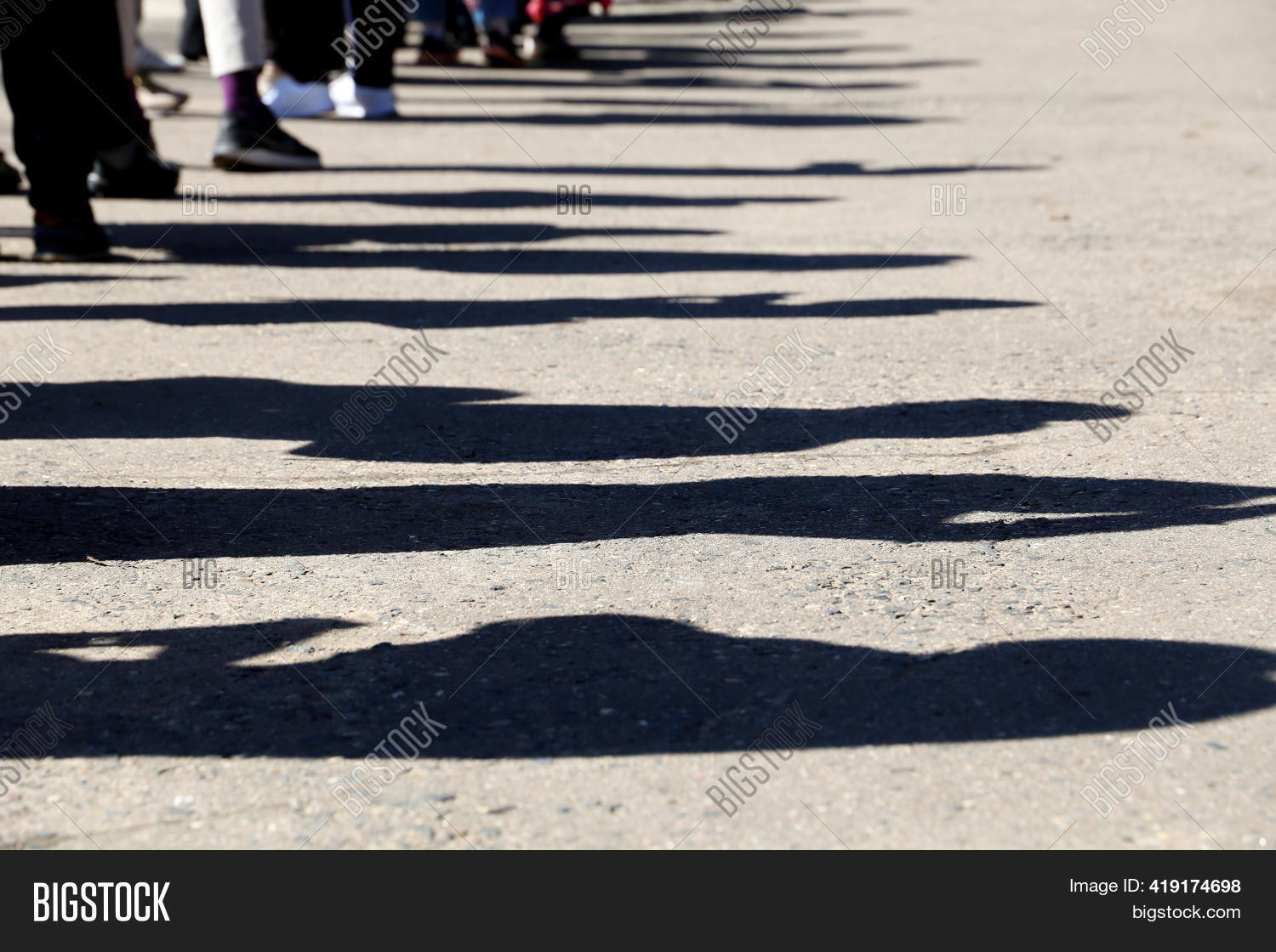 Long Shadows People Image & Photo (Free Trial) | Bigstock