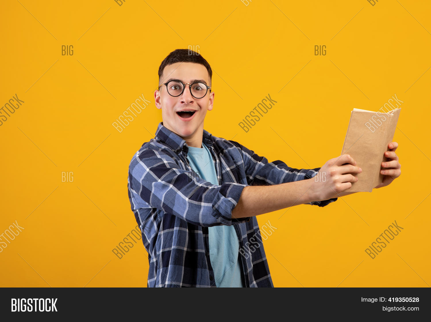 Surprised Male Student Image & Photo (Free Trial) | Bigstock