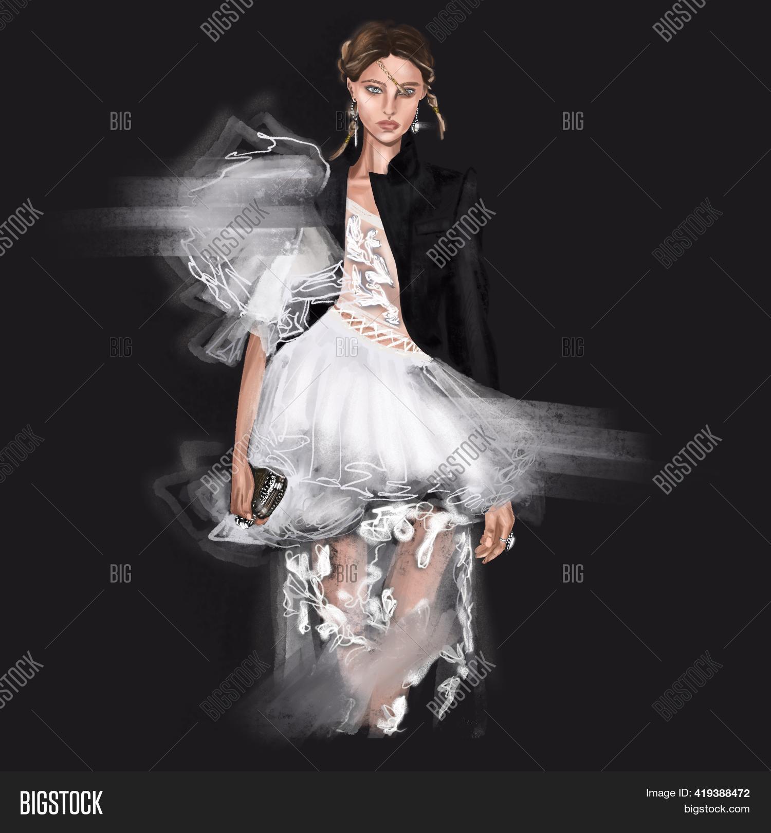 Hand-drawn Fashion Image & Photo (Free Trial) | Bigstock