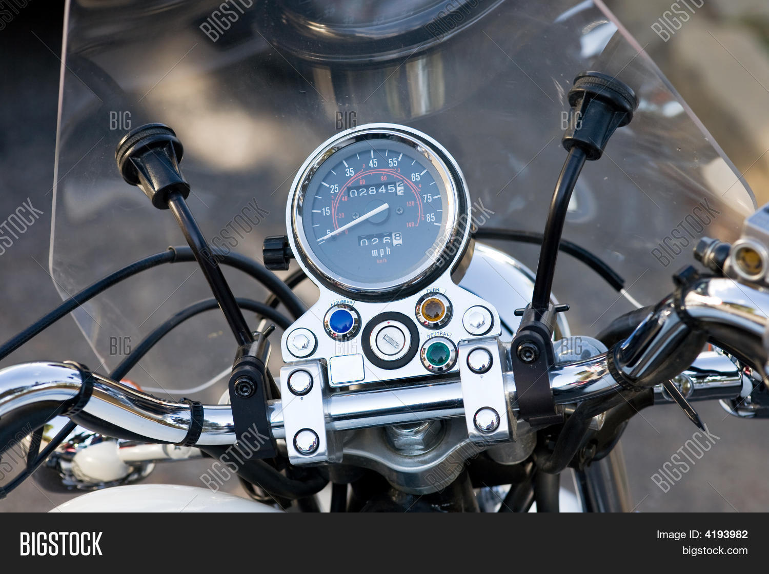 Motorcycle Speedometer Image & Photo (Free Trial) | Bigstock