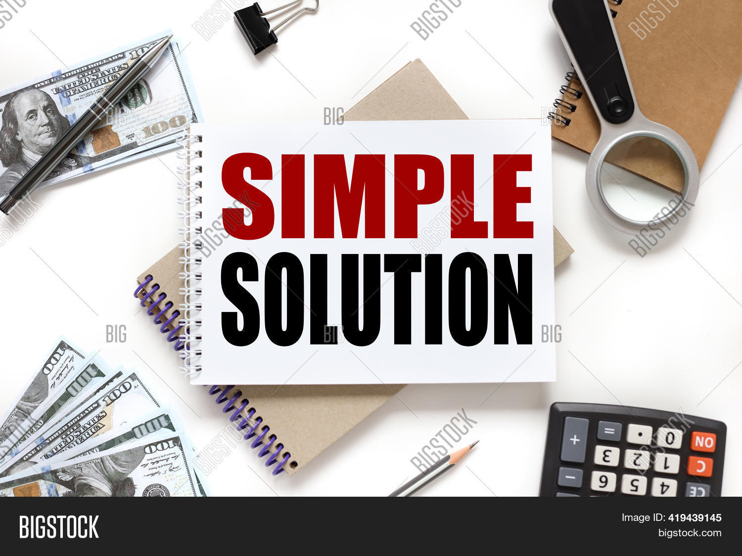 Simple Solution. Image & Photo (Free Trial) | Bigstock