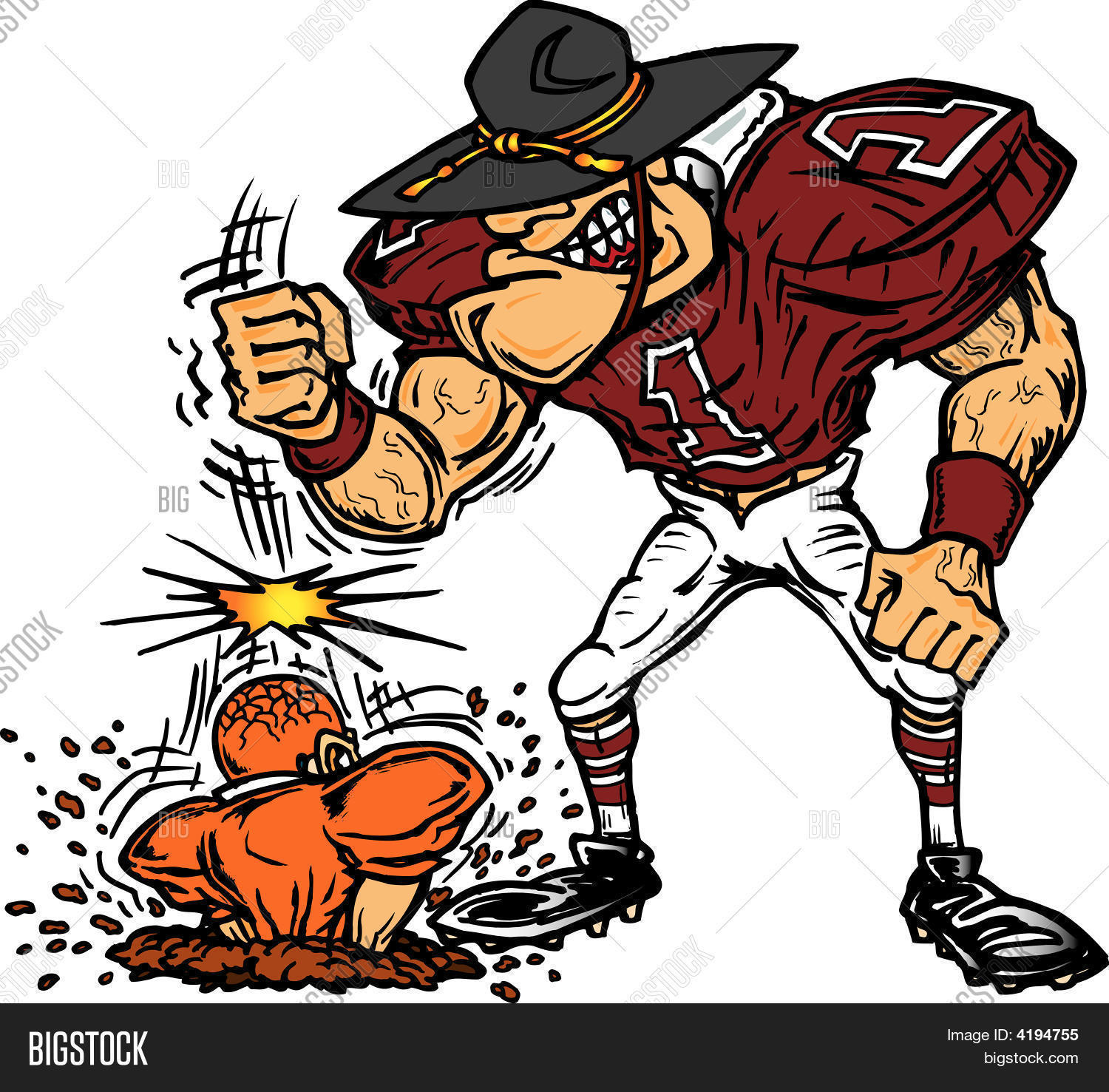 Aggie Football Vector And Photo Free Trial Bigstock