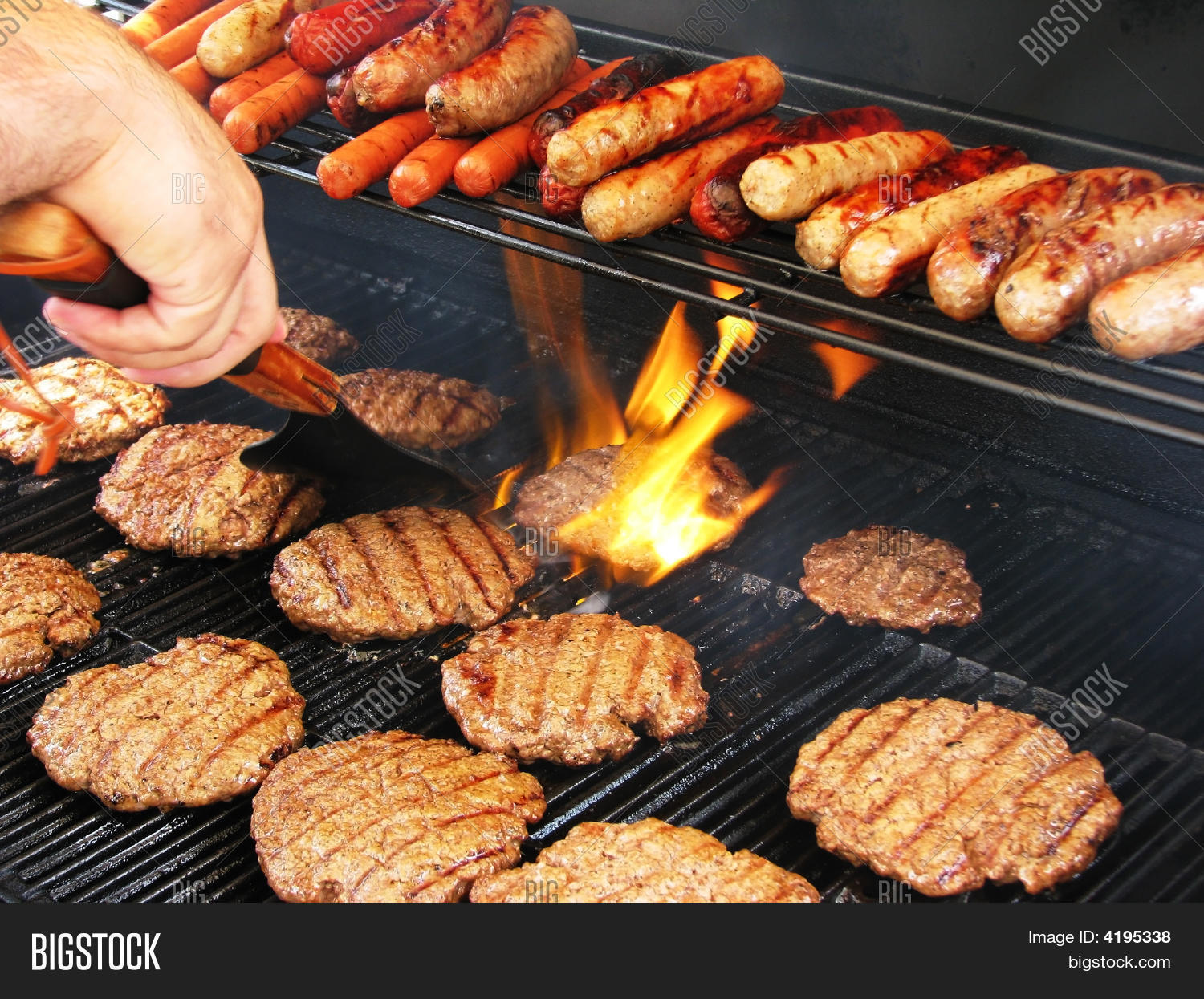 Flipping Burgers Image & Photo (Free Trial) | Bigstock