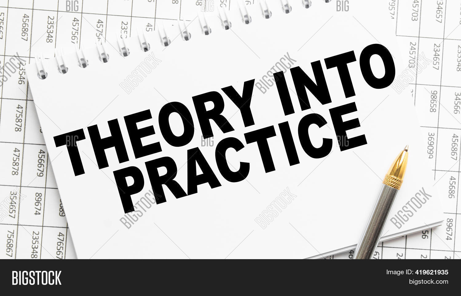 Notepad Text Theory Image & Photo (Free Trial) | Bigstock