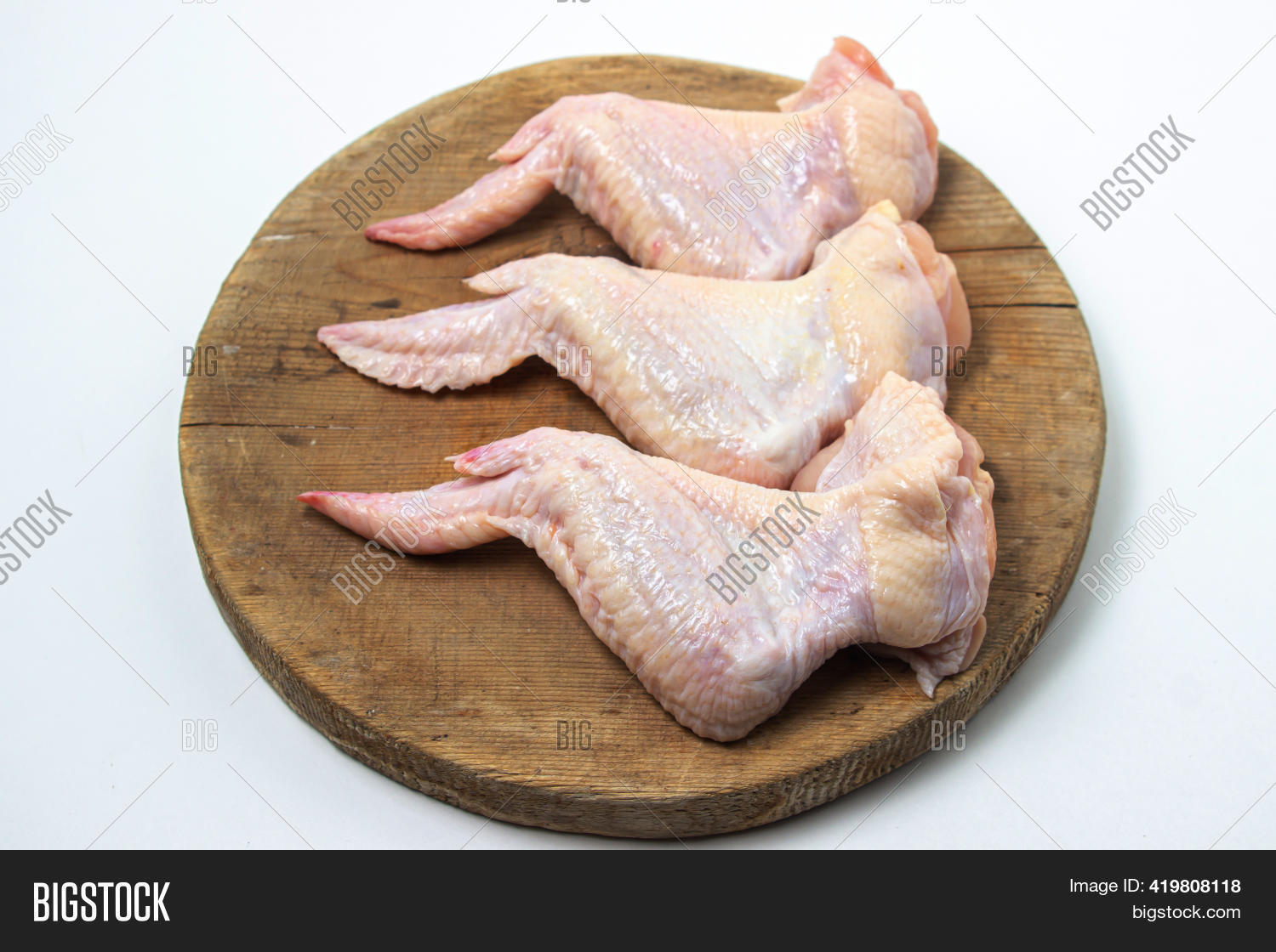 Raw Chicken Wings On Image & Photo (Free Trial) | Bigstock