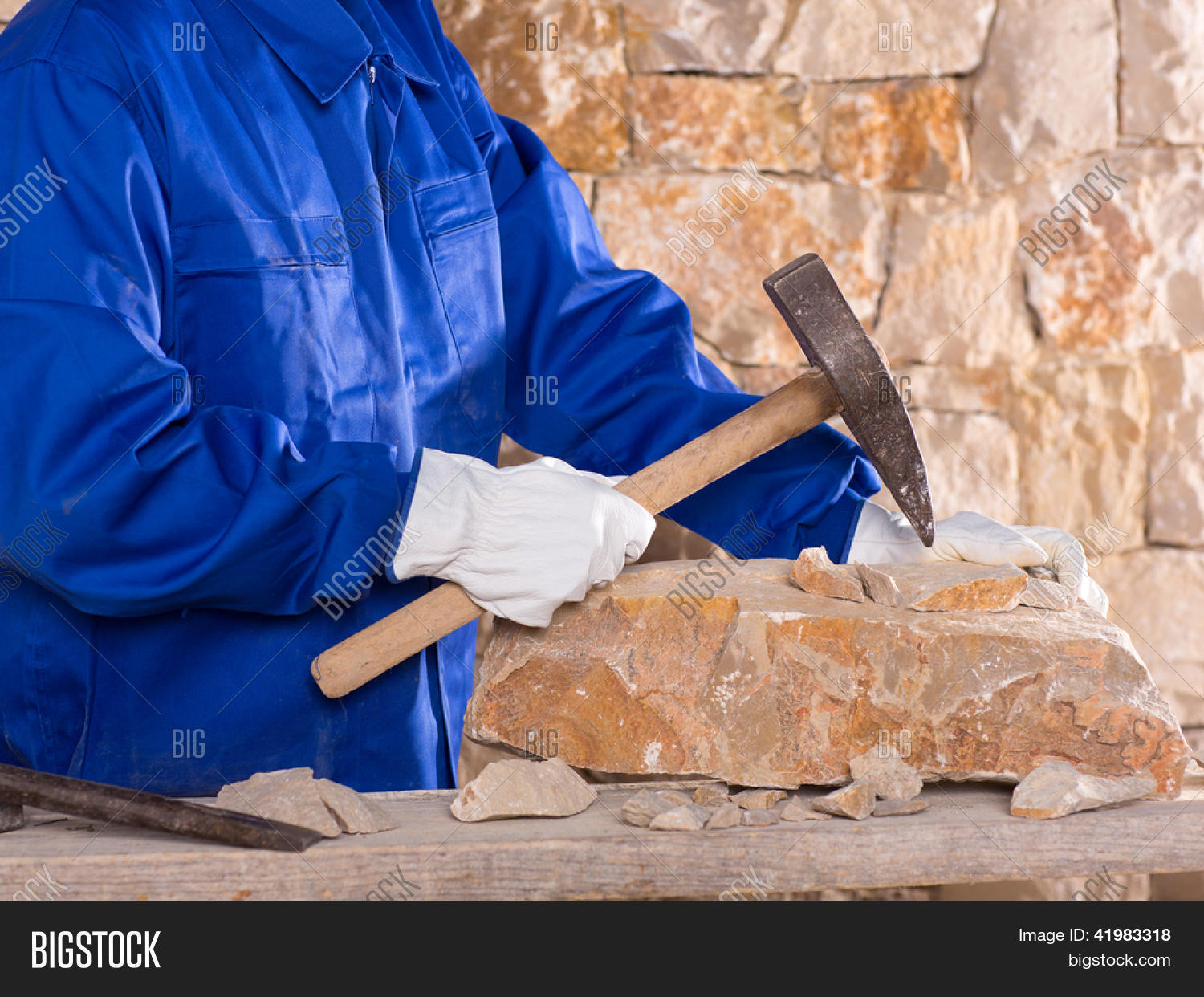 Masonry Mason Image & Photo (Free Trial) | Bigstock