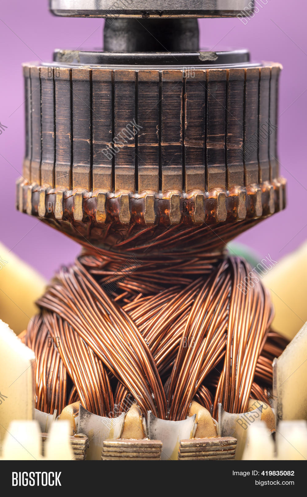 Copper Commutator Bar Image & Photo (Free Trial) | Bigstock