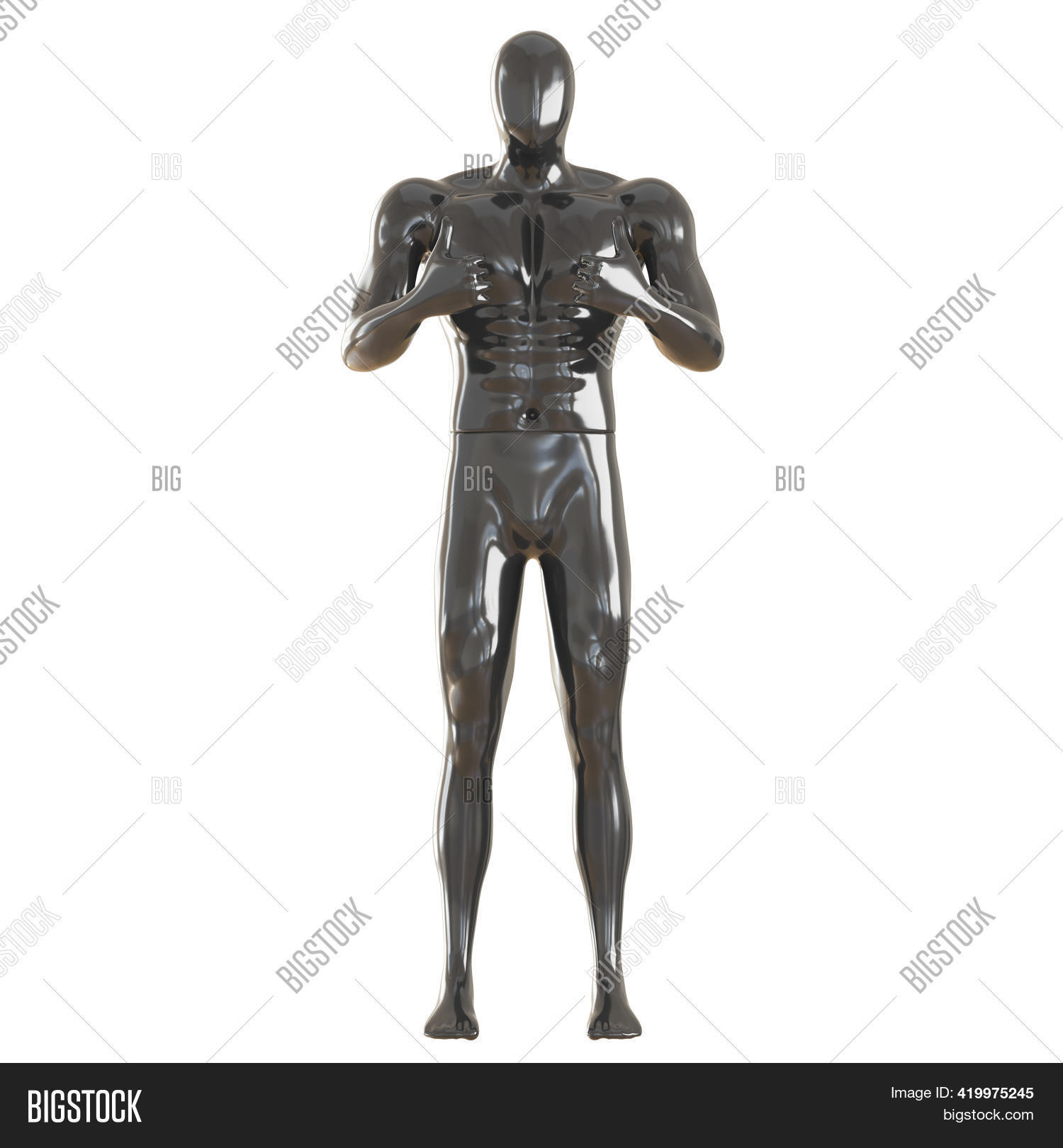 Male Black Plastic Image & Photo (Free Trial) | Bigstock