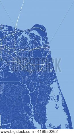 Detailed Map Virginia Vector & Photo (Free Trial) | Bigstock