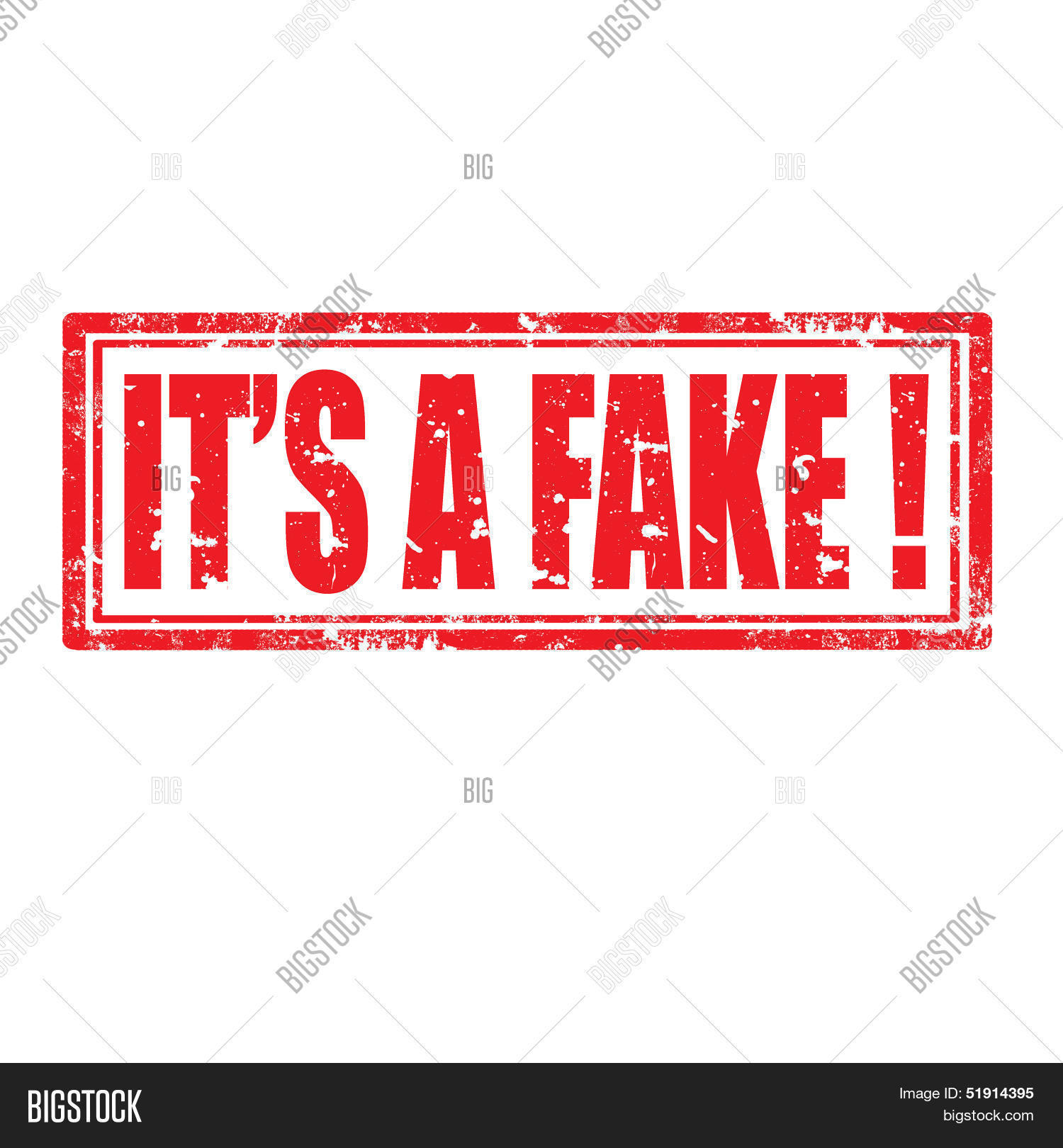 Fake-stamp Vector & Photo (Free Trial) | Bigstock