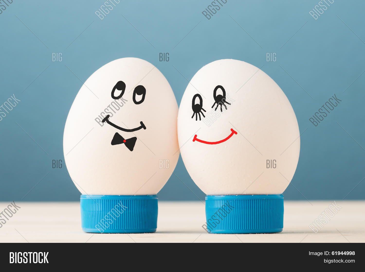 Eggs Smiley Faces Image & Photo (Free Trial) | Bigstock