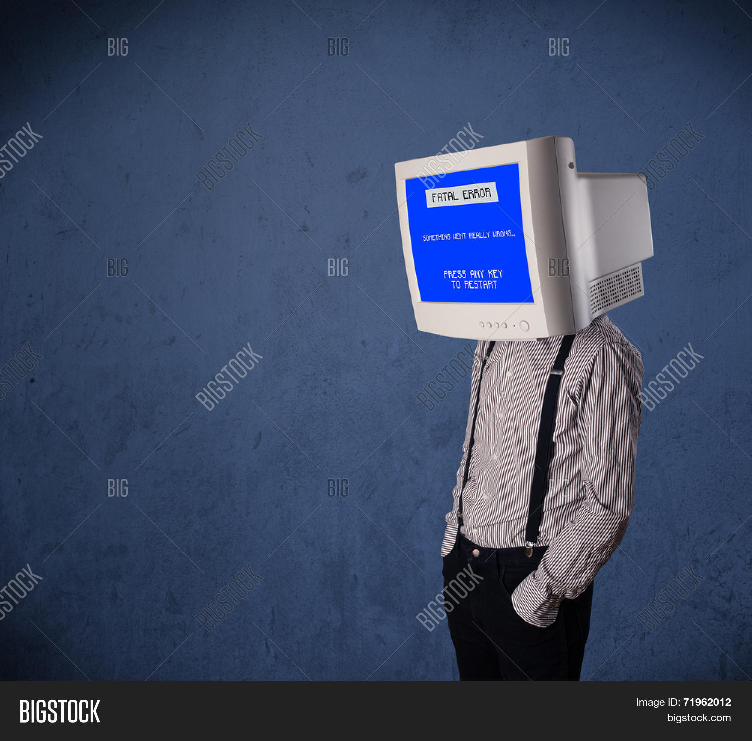 Person Monitor Head Image & Photo (Free Trial) | Bigstock