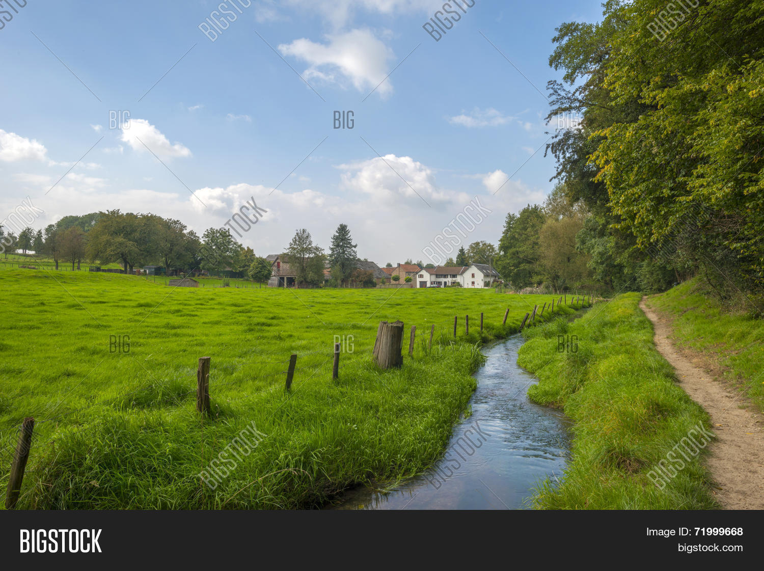 Stream Meandering Image & Photo (Free Trial) | Bigstock