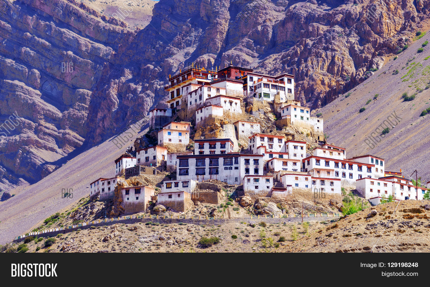 Kee Monastery Image & Photo (Free Trial) | Bigstock