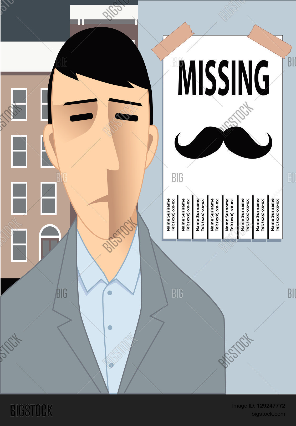 Young Man Missing Vector & Photo (Free Trial) | Bigstock