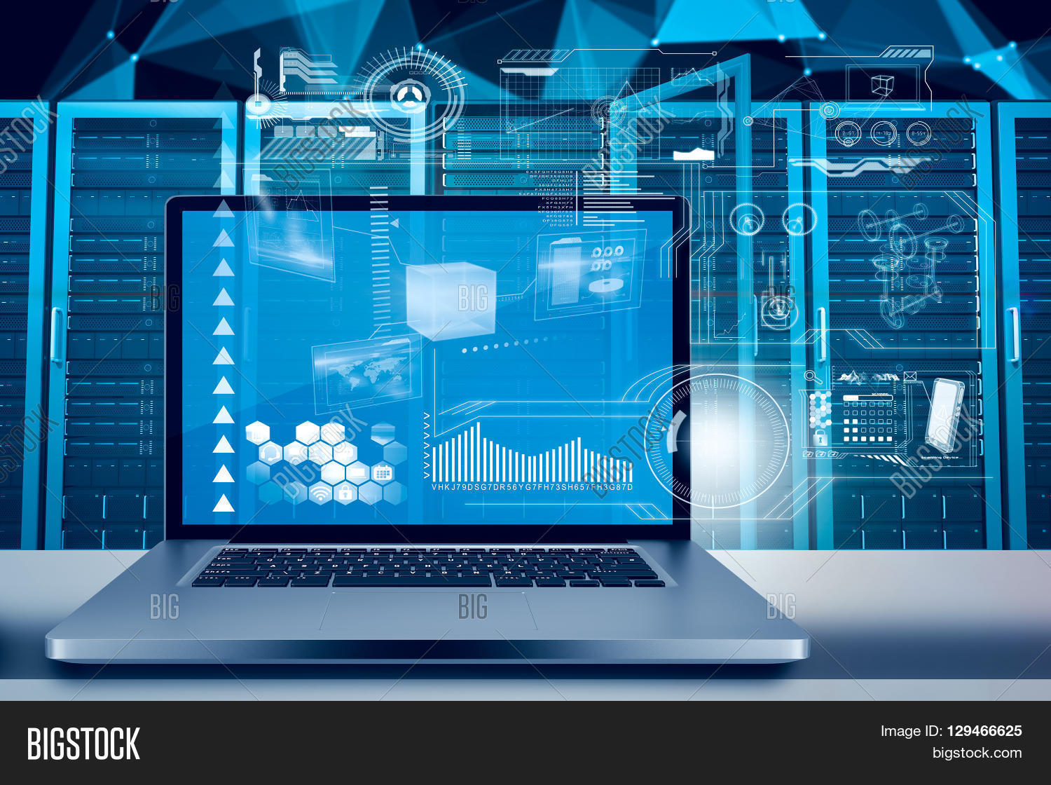 Large Screen Computer Image & Photo (Free Trial) | Bigstock