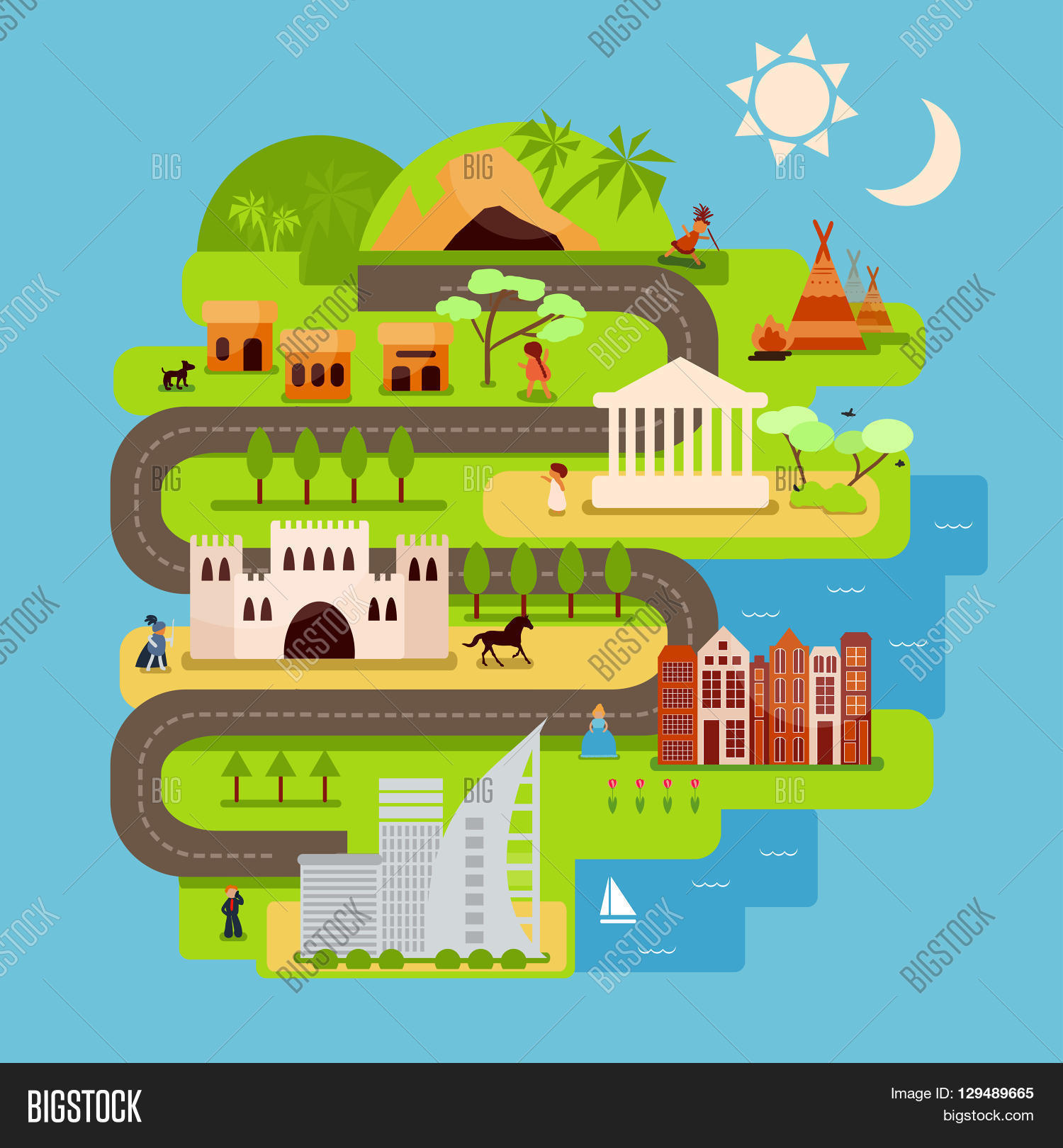 Civilization Vector & Photo (Free Trial) | Bigstock
