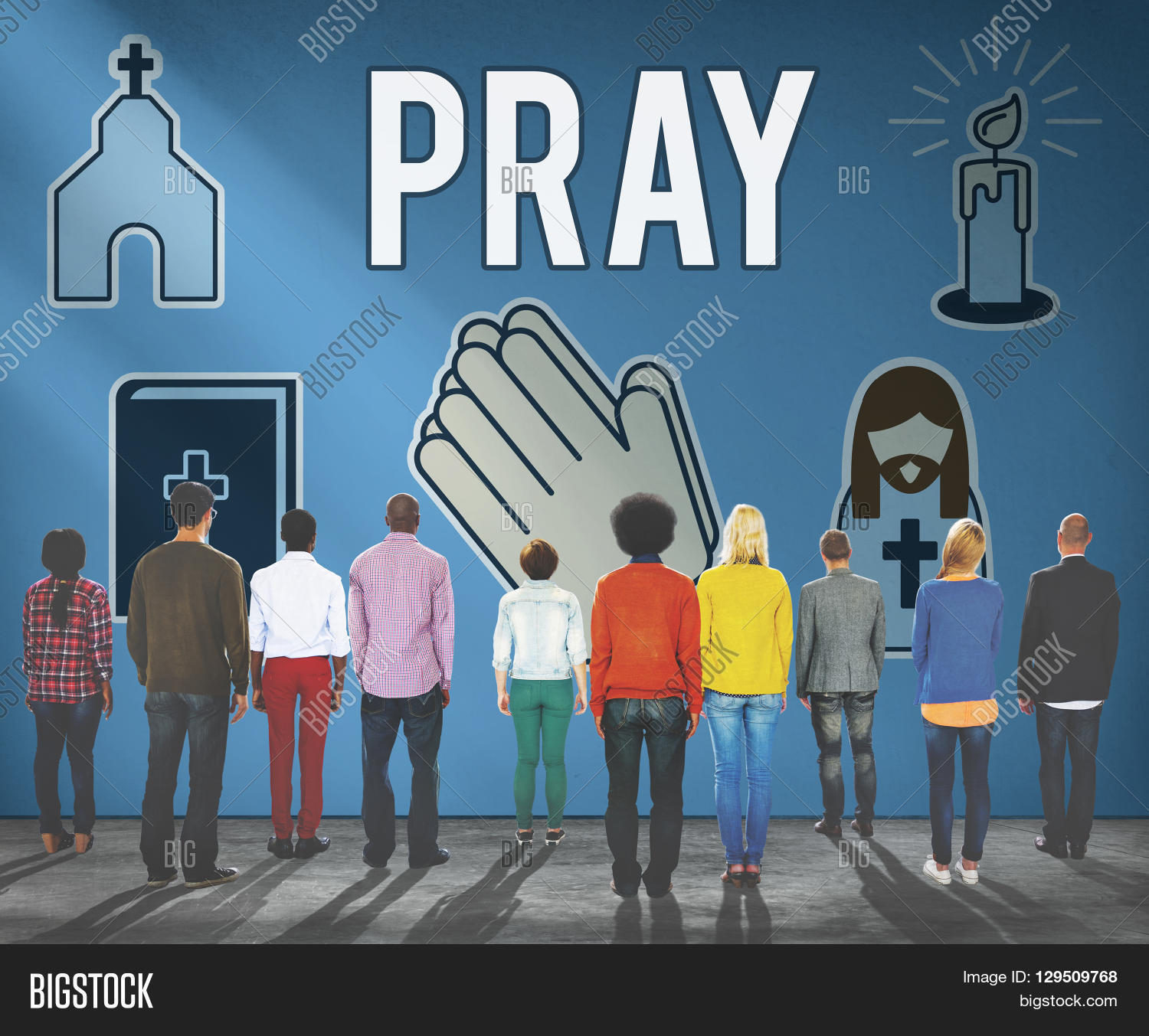 Pray Faith Prayer Image & Photo (Free Trial) | Bigstock
