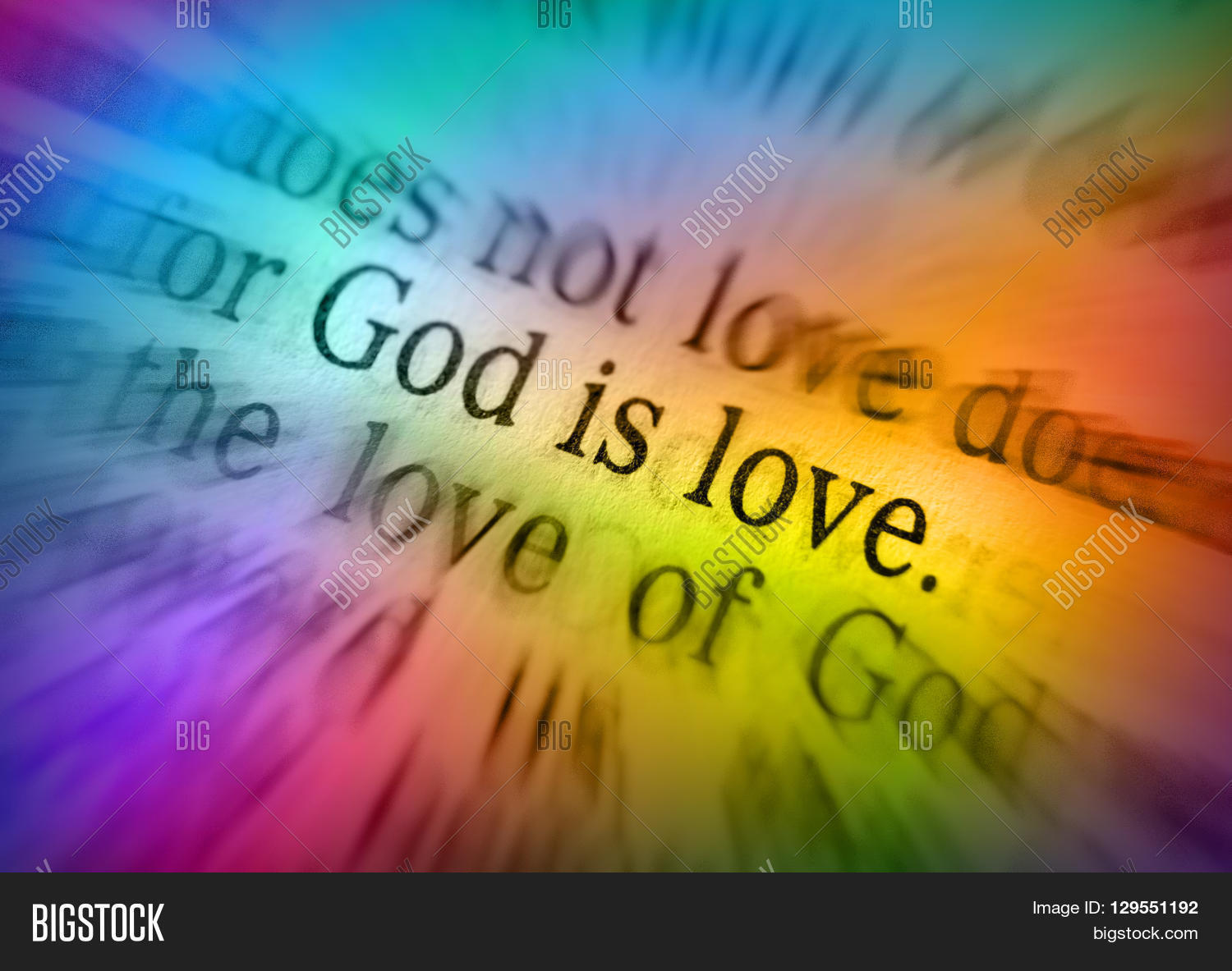 Bible Text God Love - Image & Photo (Free Trial) | Bigstock