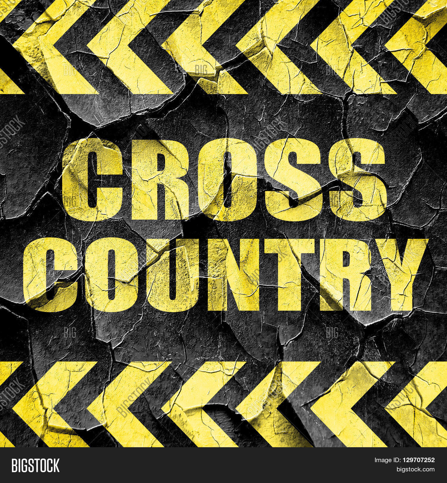 Cross Country Sign Image & Photo (Free Trial) | Bigstock