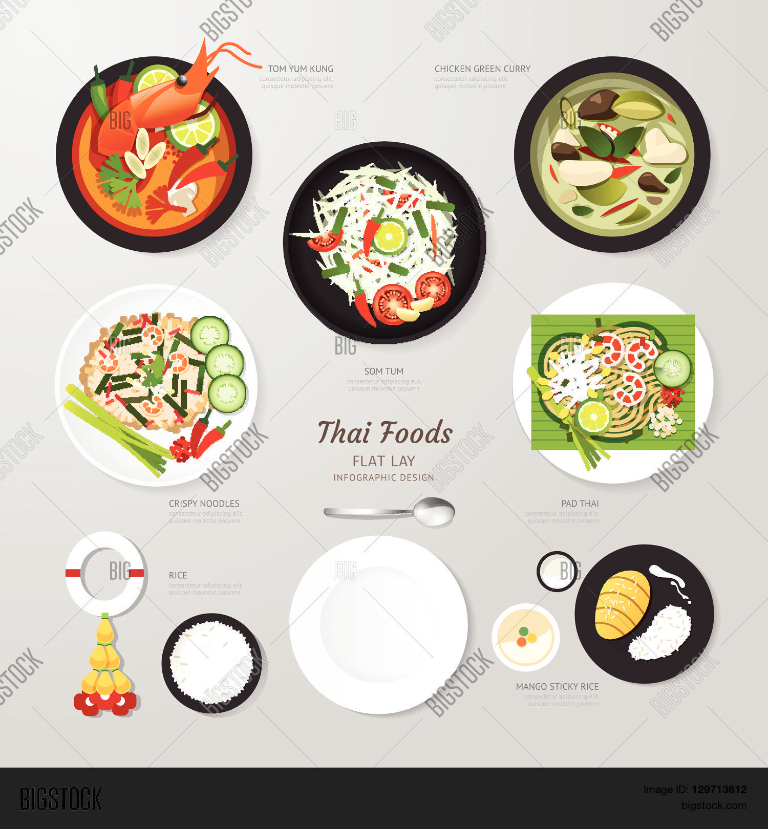 Infographic Thai Vector & Photo (Free Trial) | Bigstock