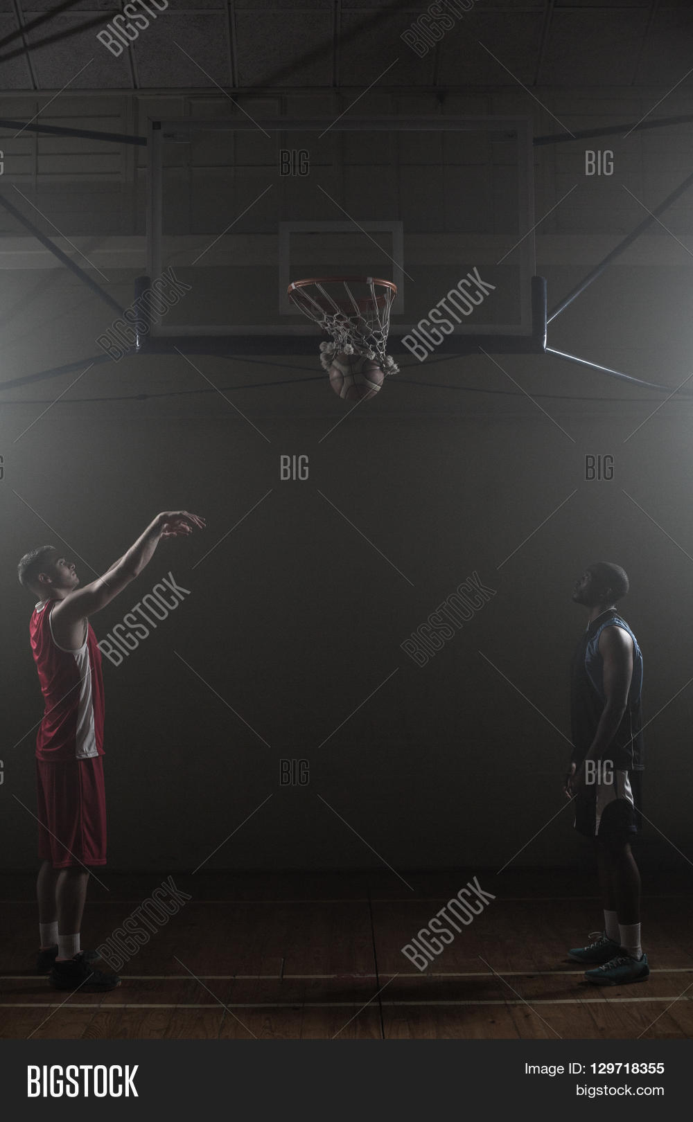 Two Basketball Player Image & Photo (Free Trial) | Bigstock