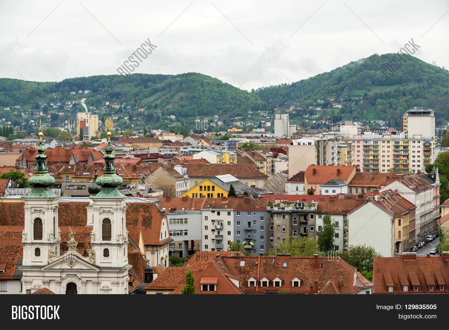 Aerial View Graz, Image & Photo (Free Trial) | Bigstock