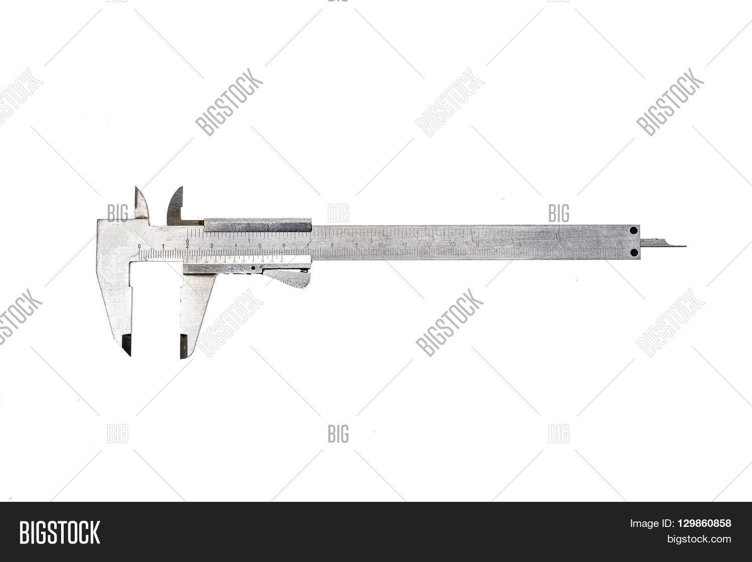 Vernier Metal Sliding Image & Photo (Free Trial) | Bigstock