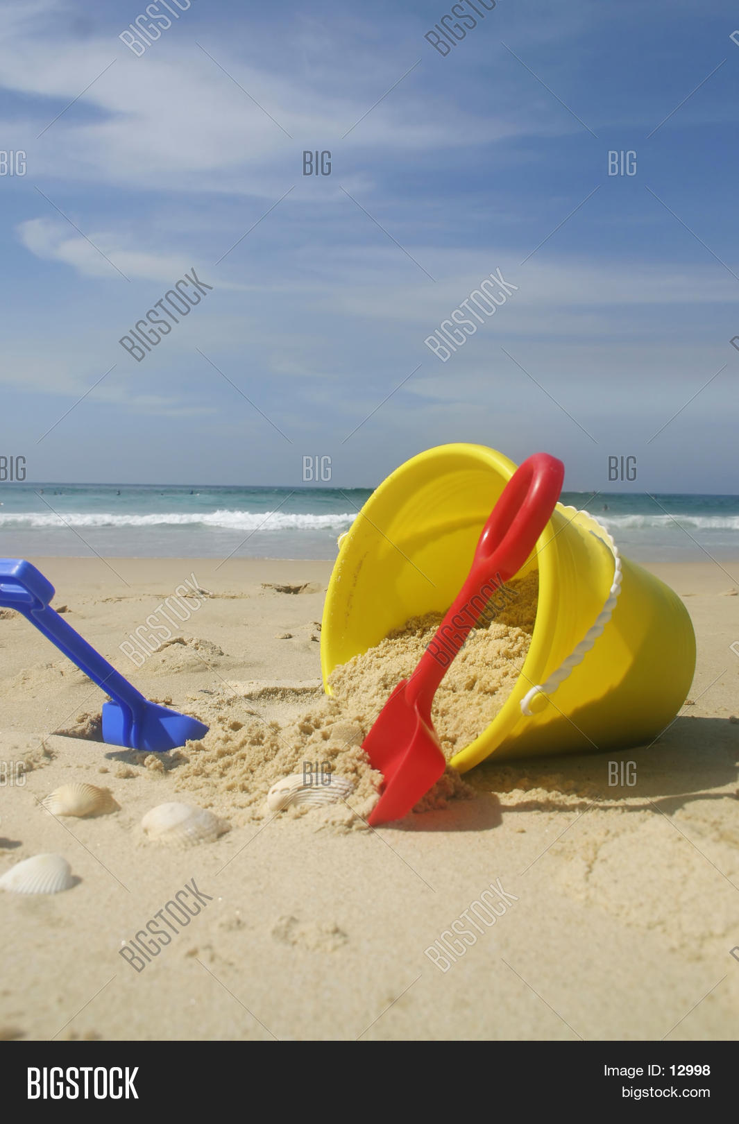 Beach Bucket Spades Image & Photo (Free Trial) | Bigstock