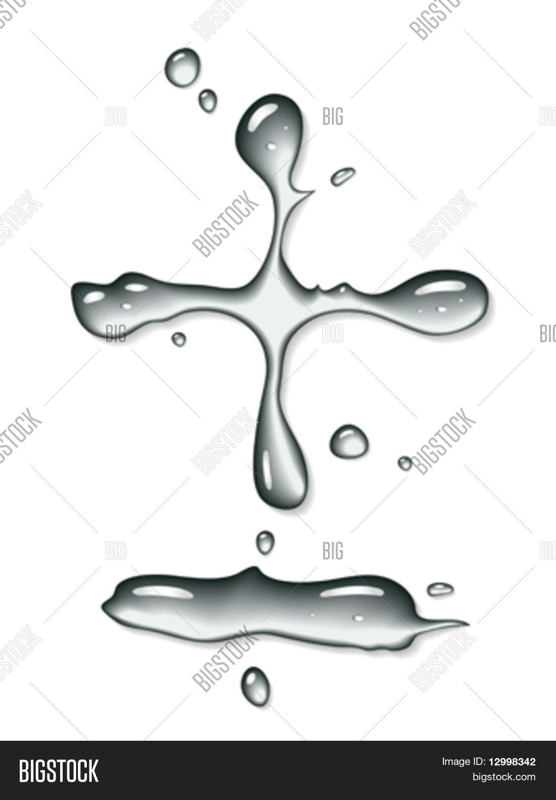 Vector Water Plus Vector & Photo (Free Trial) | Bigstock