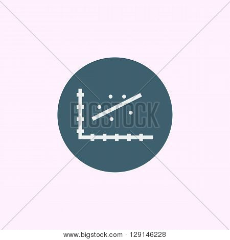 Scatter Chart Icon Vector & Photo (Free Trial) | Bigstock