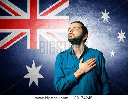 Patriot Man Australia Image & Photo (Free Trial) | Bigstock
