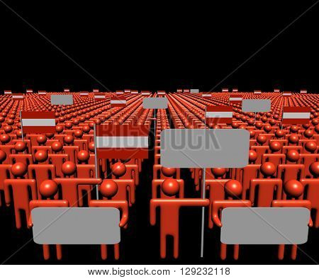 Crowd People Signs Image & Photo (Free Trial) | Bigstock