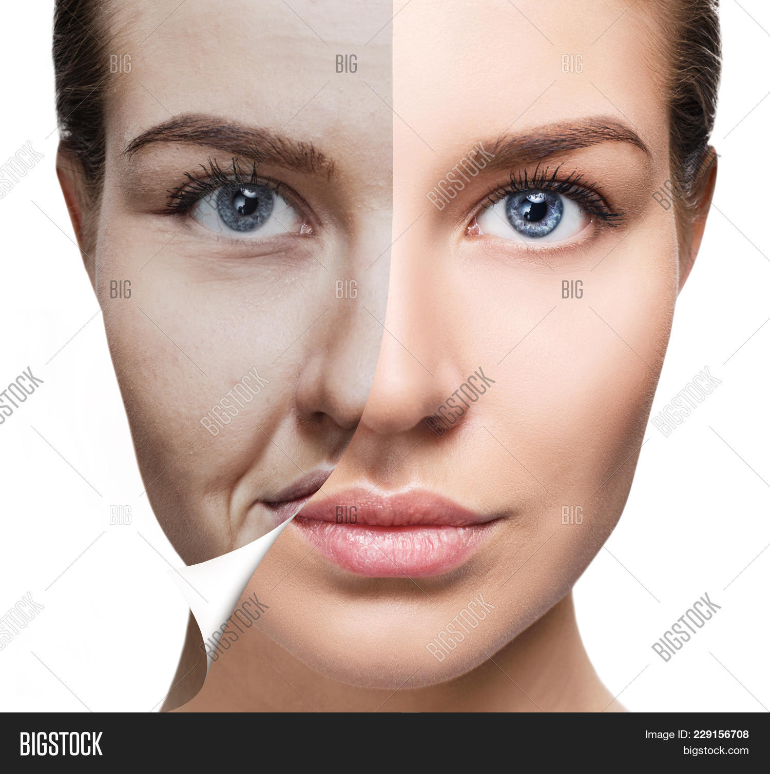 Woman's Face Before Image & Photo (Free Trial) | Bigstock
