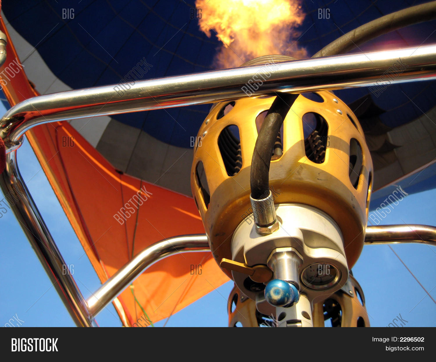 Hot Air Balloon Engine Image & Photo (Free Trial) | Bigstock