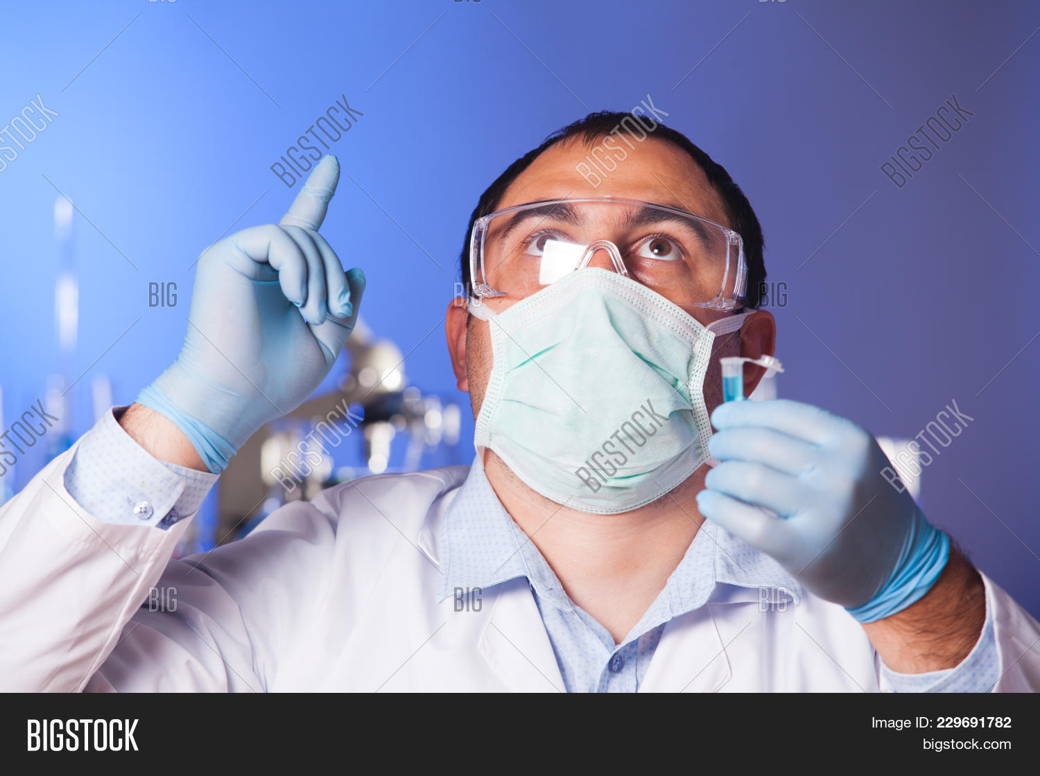 Scientist Thinking Image & Photo (Free Trial) | Bigstock