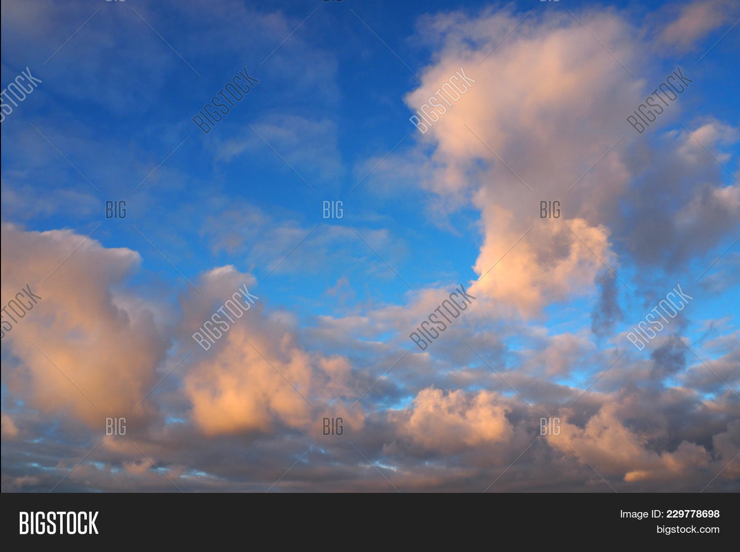 Sunny Cloudy Sky Image & Photo (Free Trial) | Bigstock