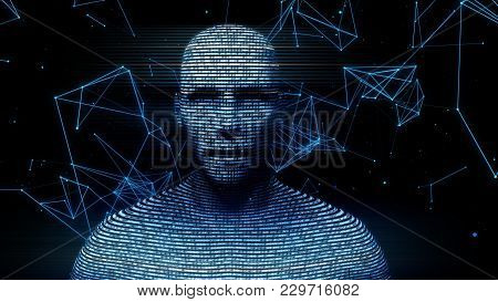 Digital Virtual Man Image & Photo (Free Trial) | Bigstock