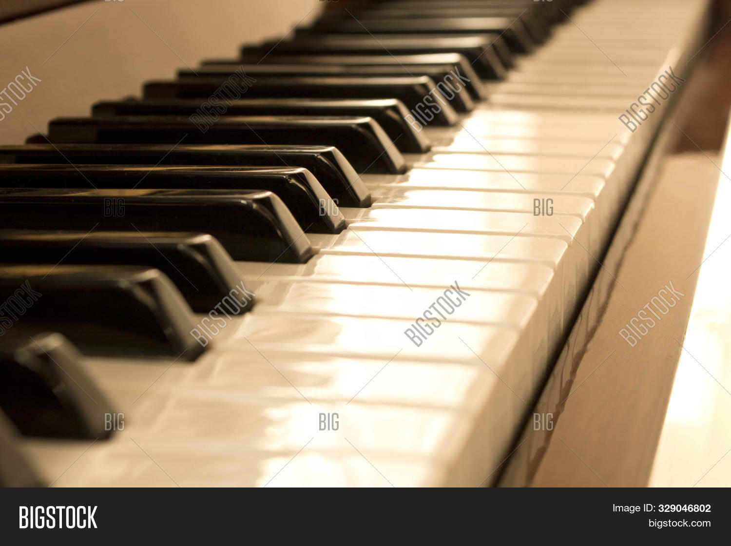 Piano Keys. Piano Keys Image & Photo (Free Trial) | Bigstock