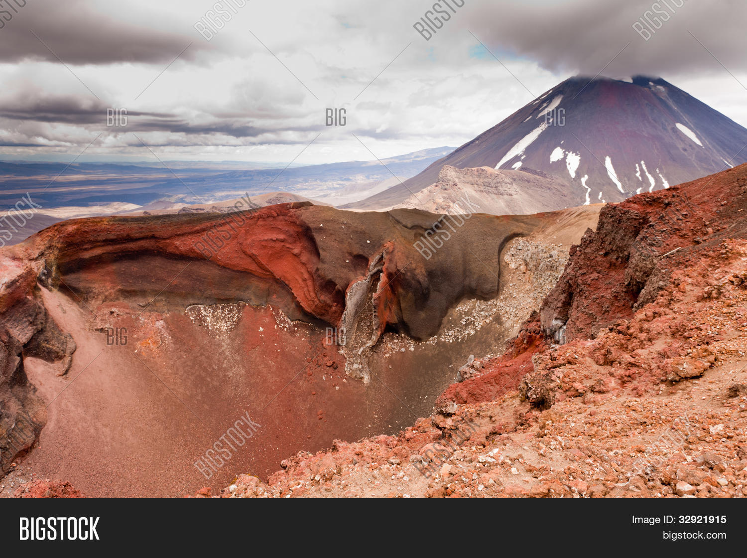 Active Volcanoe Cone Image & Photo (Free Trial) | Bigstock