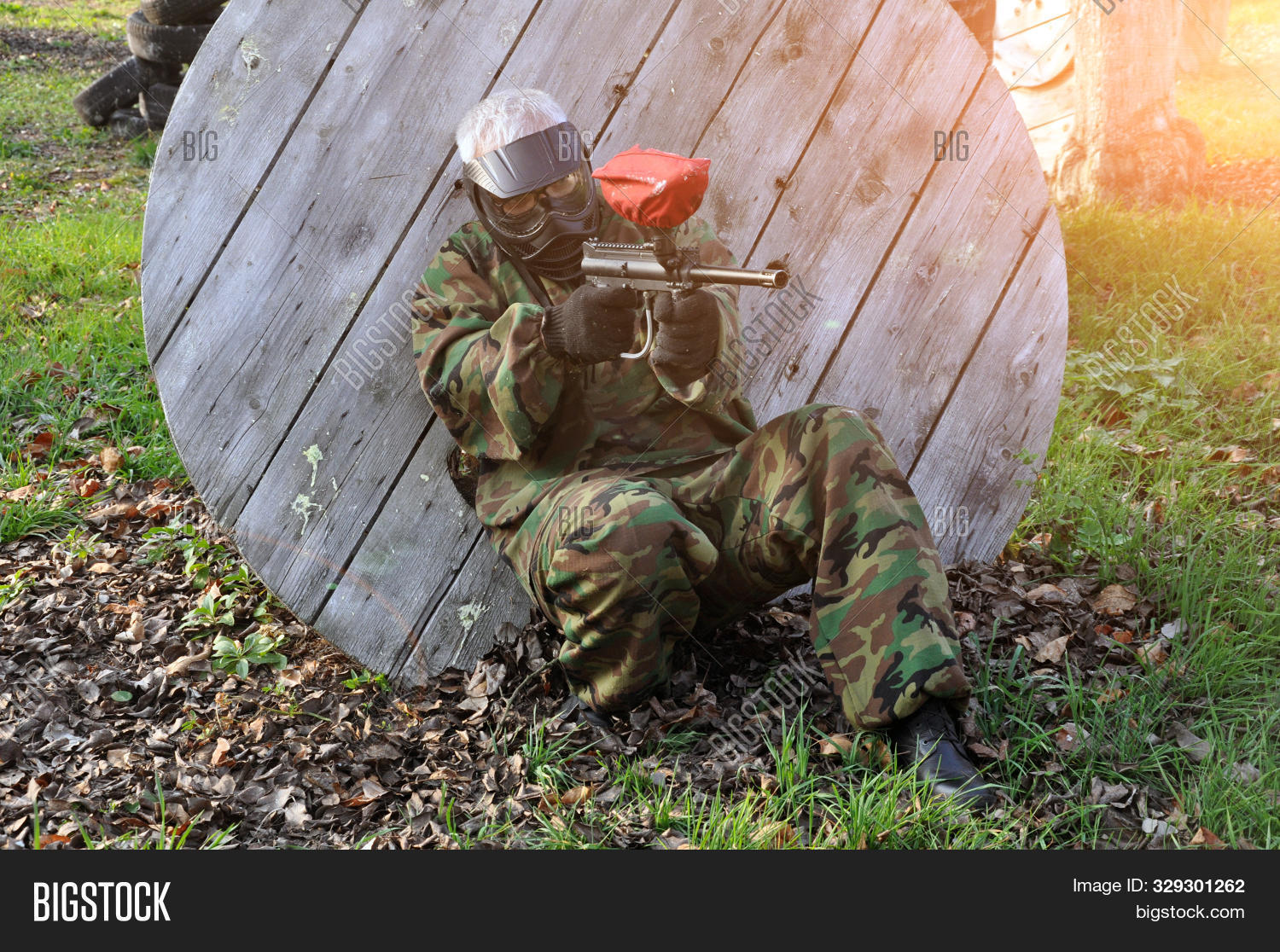 Active Paintball Game Image & Photo (Free Trial) | Bigstock